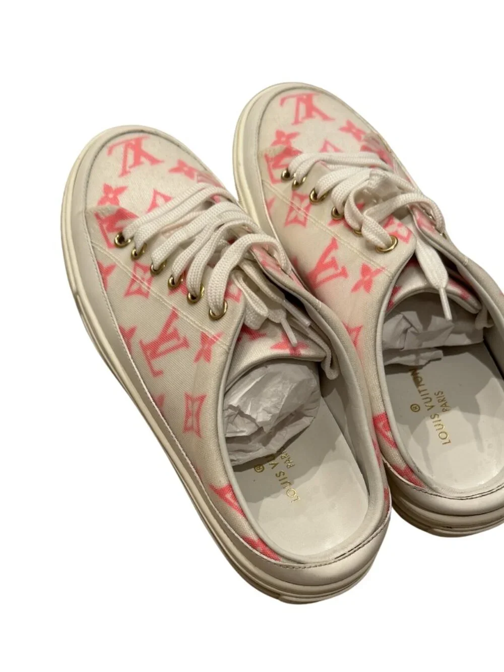 Louis Vuitton | Shoes | Louis Vuitton Stellar Open Back Trainers In ...